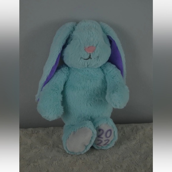 Hallmark | Toys | Hallmark 222 Bunny Rabbit Plush Stuffed Animal Blue ...